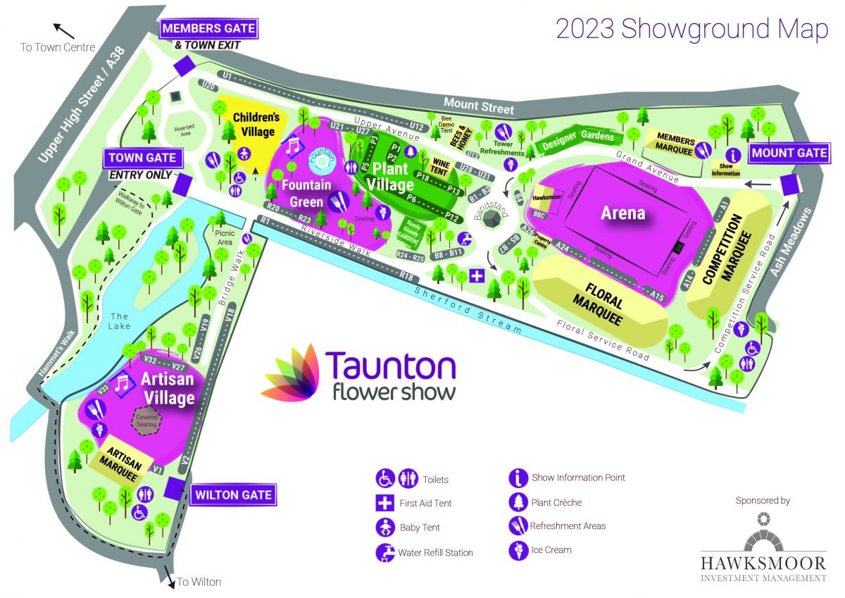 Showground Information - Taunton Flower Show